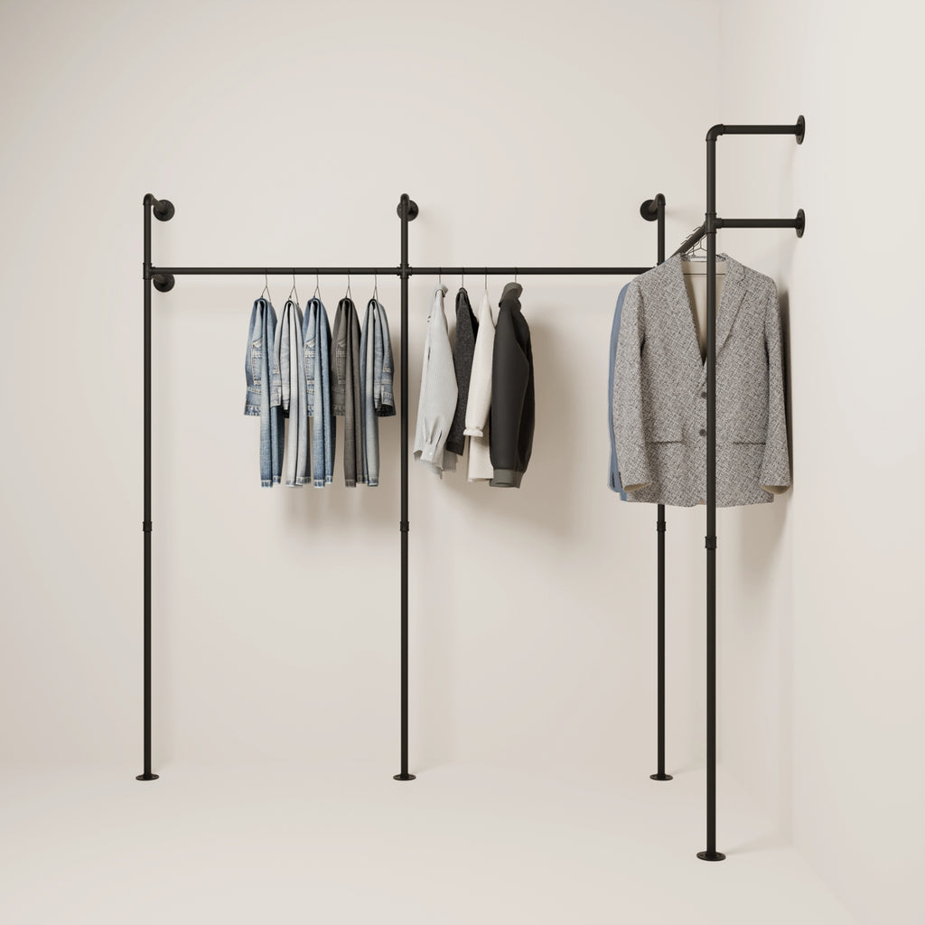 KIM EDGE 3 – corner clothes rack | industrial design | pamo. Design ...