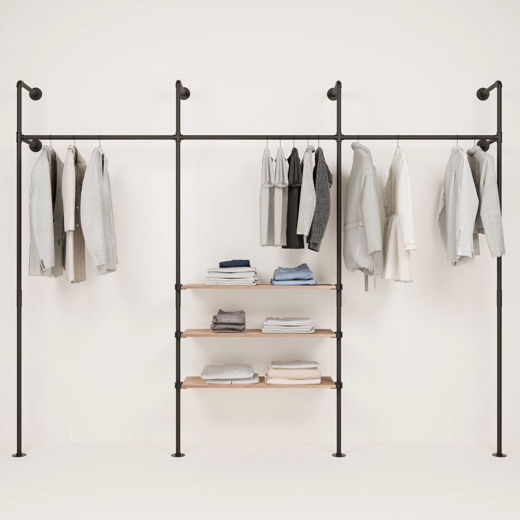 KIM 3 OAK 3 – Clothes rack system – pamo. design