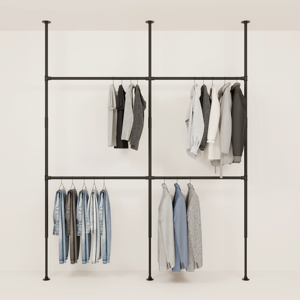 LOFT 2 – Adjustable clothes rail – pamo. design